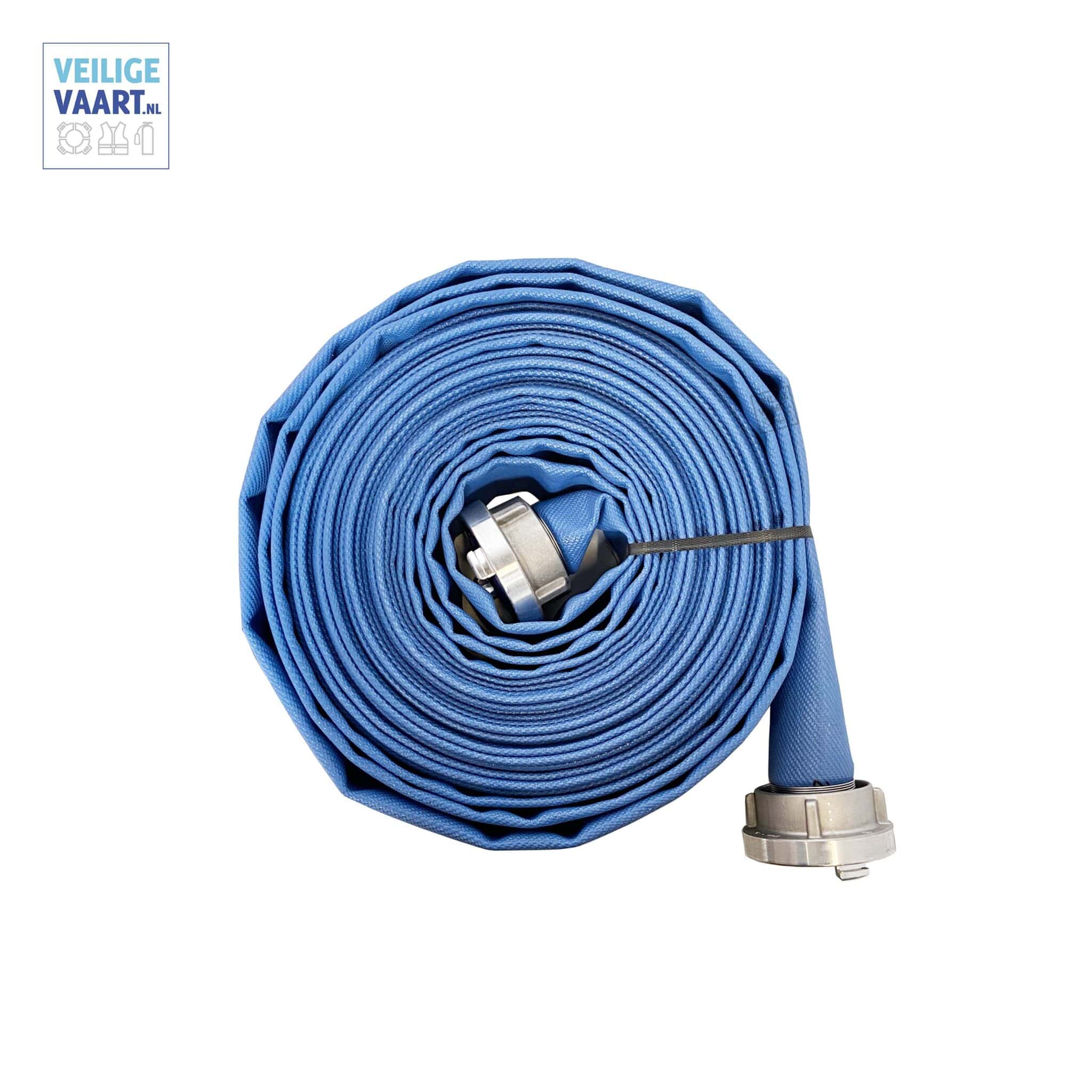 Waterslang Drinkwater | Canvas | 20 Meter | NA66 | 52mm - Veilige Vaart